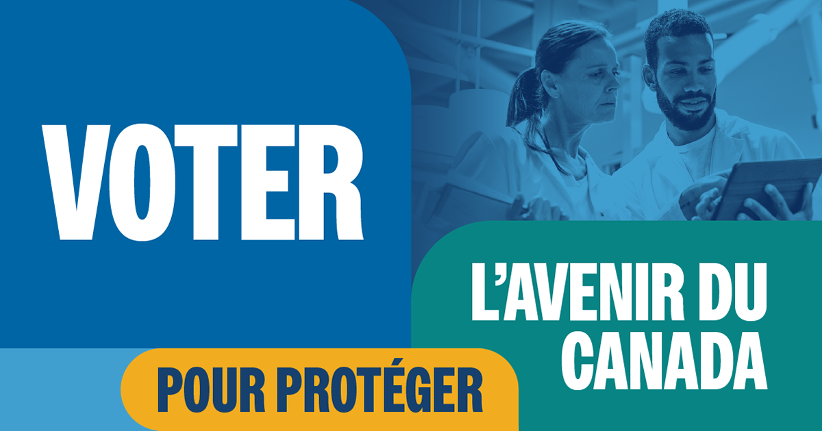 Votez pour protéger l’avenir du Canada | L'Institut professionnel de la ...